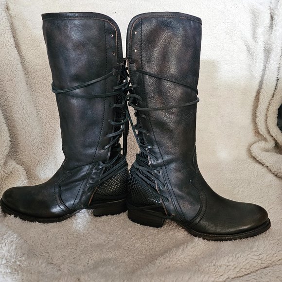 Freebird by Steven | Shoes | Freebird Boots Coal Size 8 | Poshmark